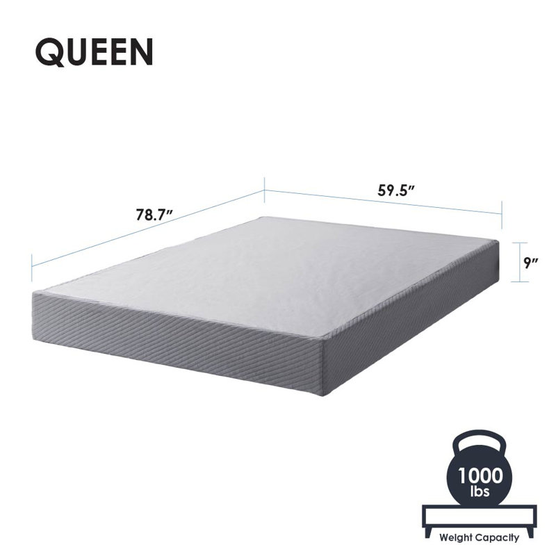 Alwyn Home Huxley High Profile Box Spring & Reviews | Wayfair