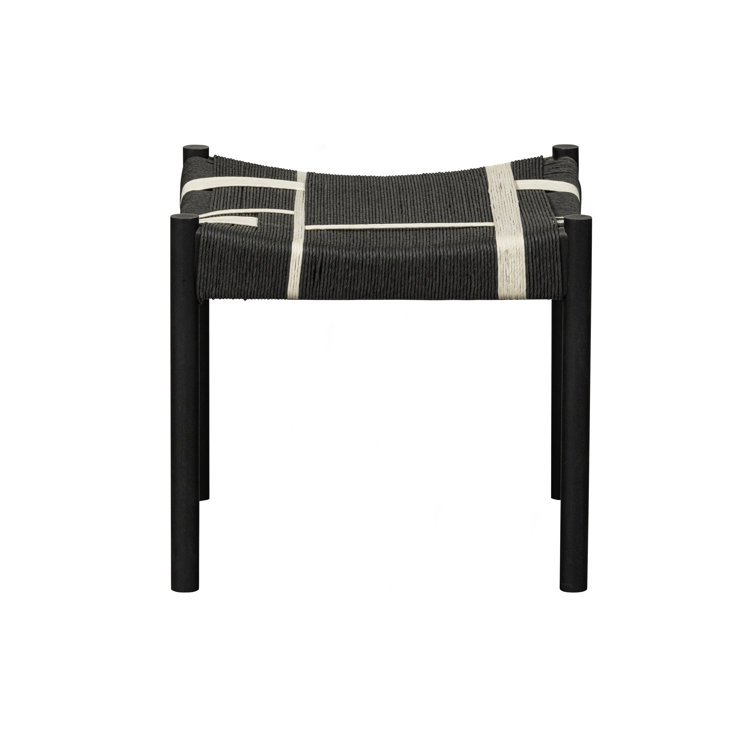 Brayden Studio Alligin Solid Wood Accent Stool | Wayfair.co.uk