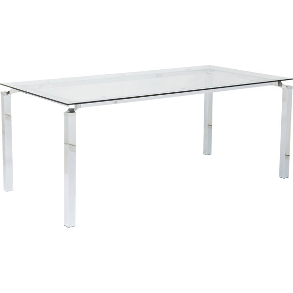 KARE Design Table Lorenco Chrome 180x90cm | Wayfair.co.uk