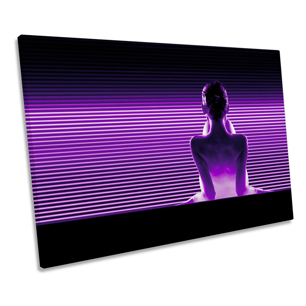 Ebern Designs Sexy Electric Woman Erotic - Wrapped Canvas Art Prints ...