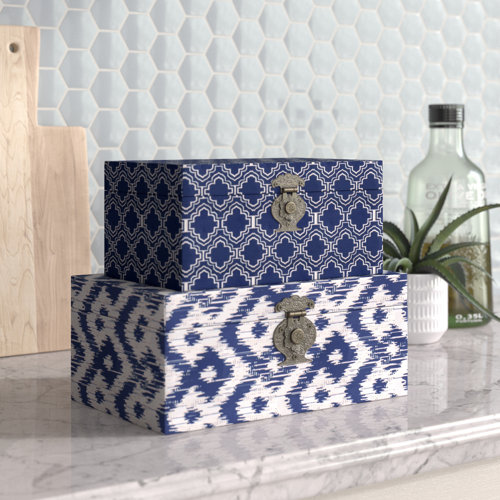 White Decorative Boxes You'll Love | Wayfair