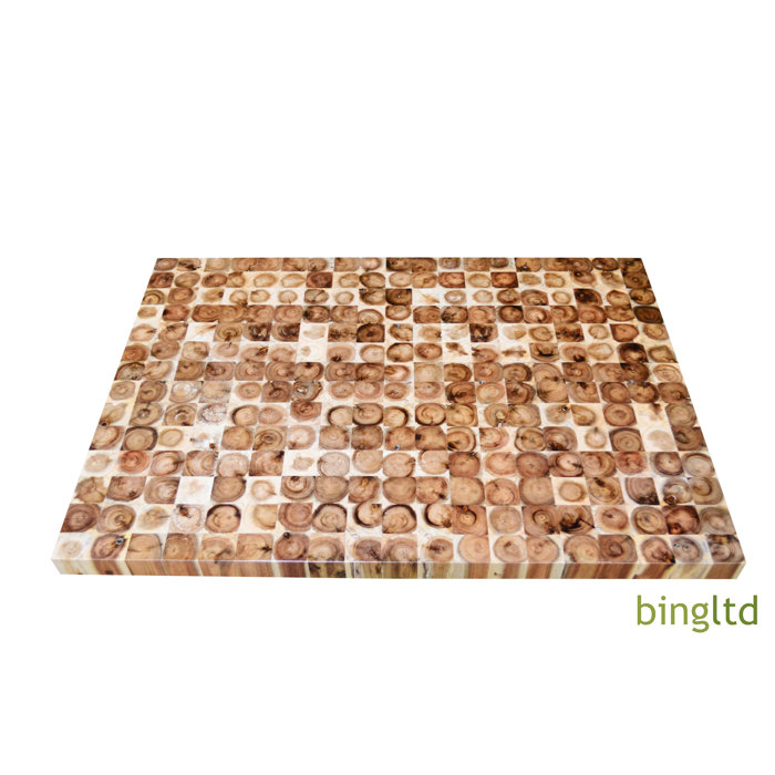 Millwood Pines Clowser 42'' L x 30'' W Solid Wood Rectangular Square ...