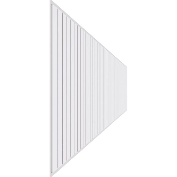 PCI Enterprises 24.25'' H x 94.5'' W x 0.375'' D Expanded Cellular PVC ...