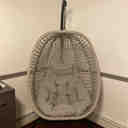 Dakota Fields Charlie-Jade Single Person Wicker Porch Swing with Stand ...