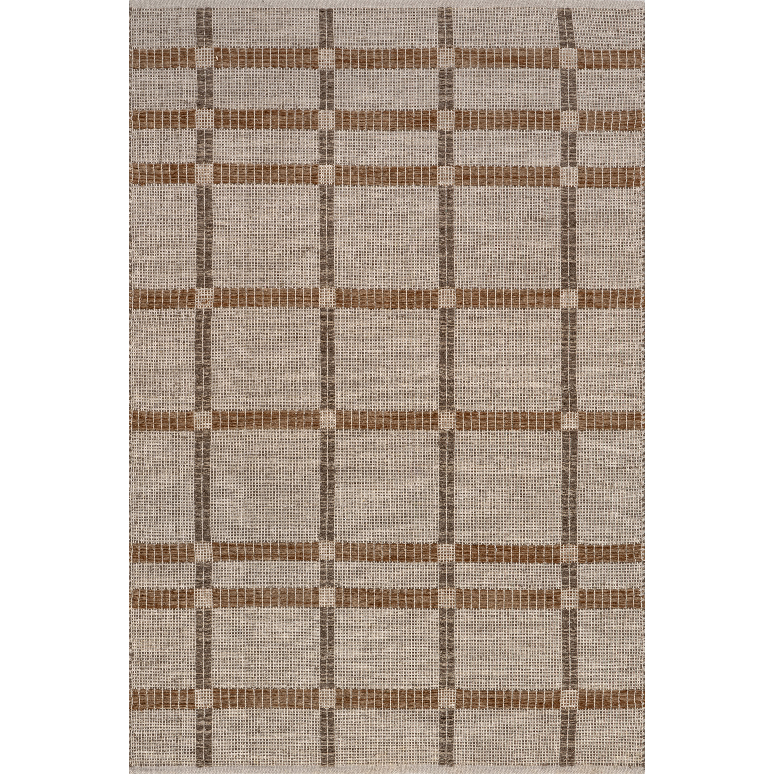 Emily Henderson x Rugs USA Annie Plaid Wool and Cotton Area Rug | Wayfair