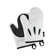 Disney Prestige X Disney Monochrome 2pcs Oven Glove Set, White ...
