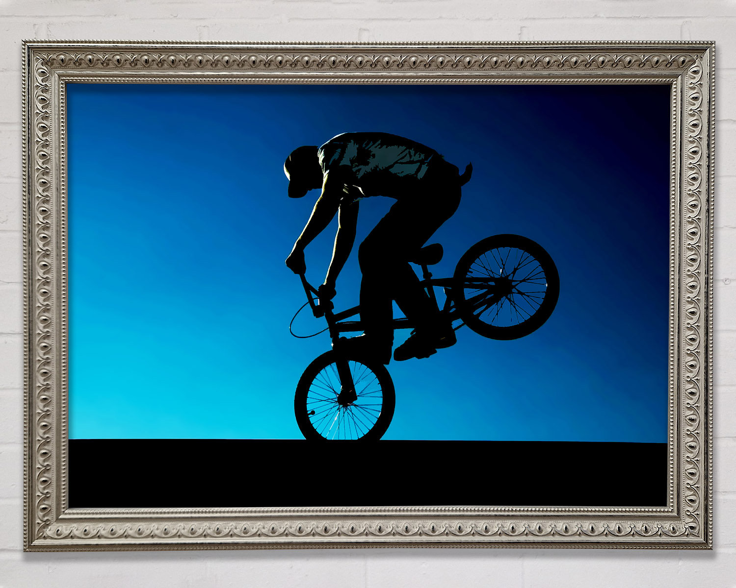Ebern Designs Bmx Front Wheelie - Print | Wayfair.co.uk