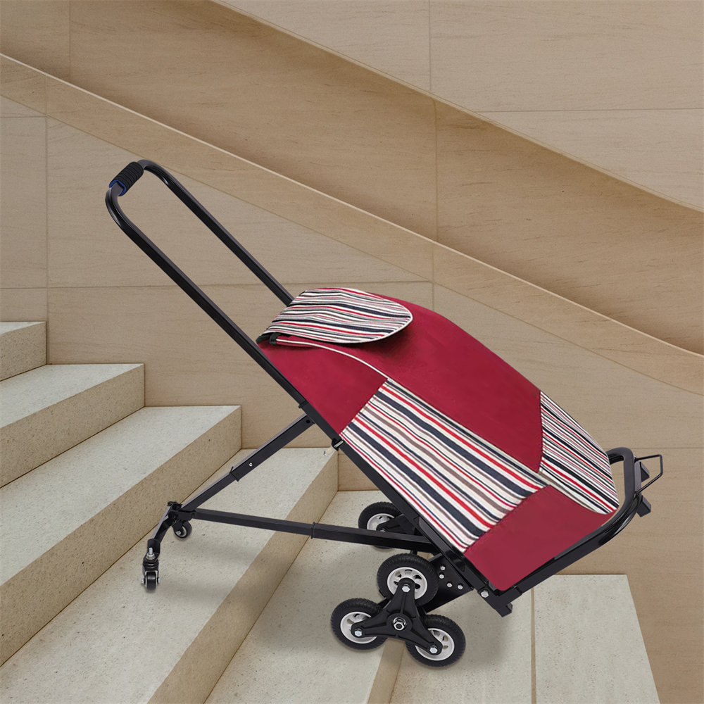 SUNYOU Portable Folding Trolley With 10 Wheels - Wayfair Canada