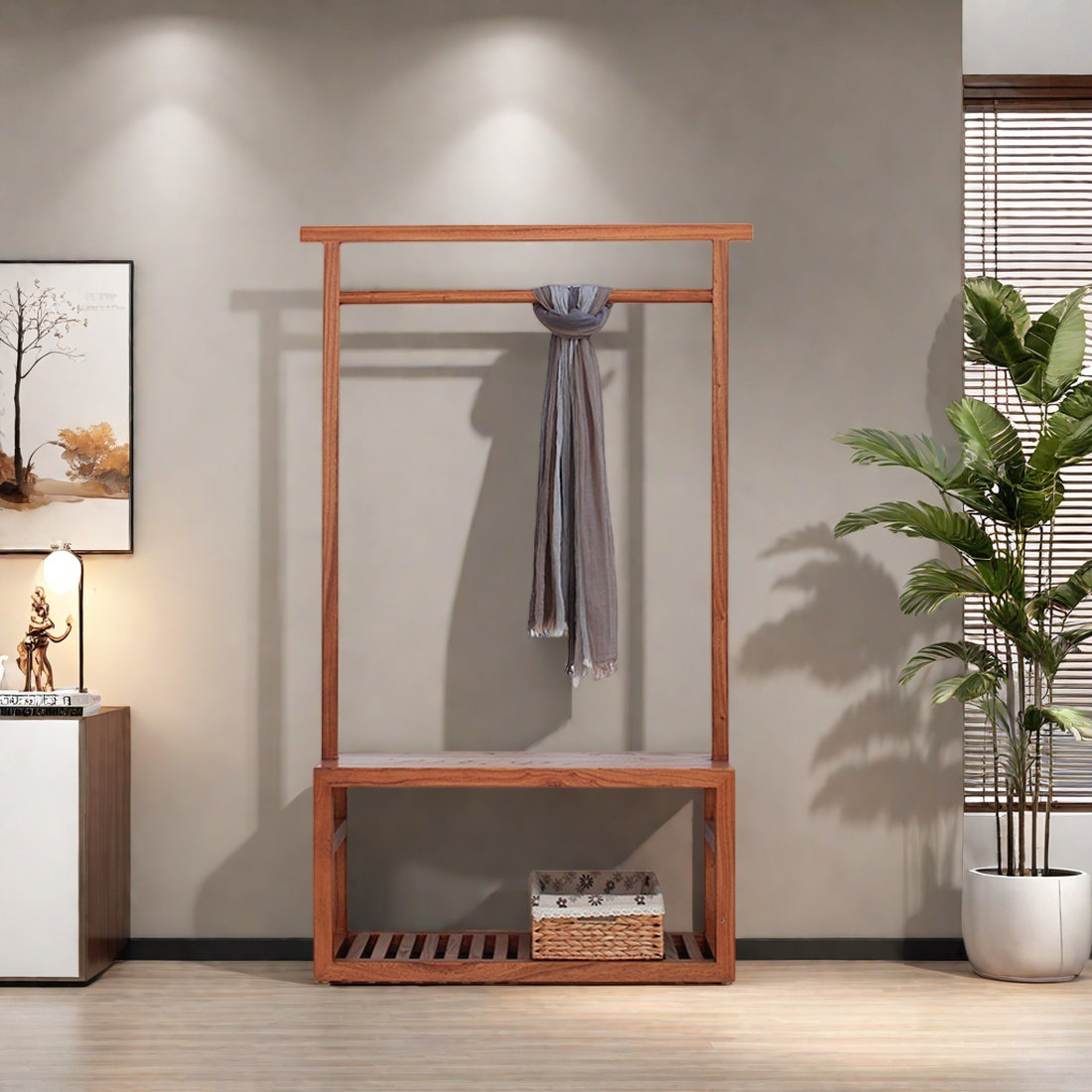 Your Favorite Celebrities Elegant Wardrobe Cabinet with Sturdy Mortise ...