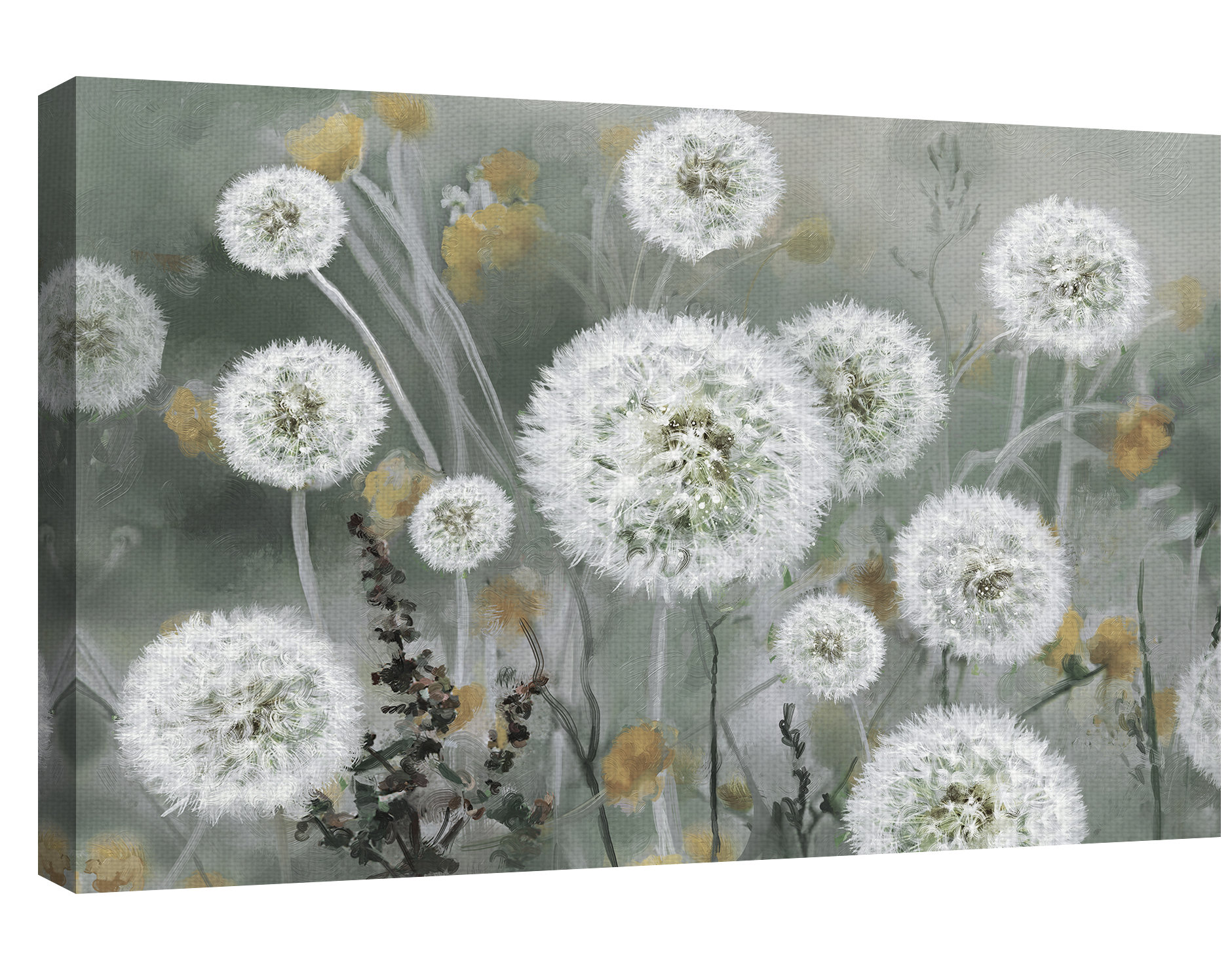 August Grove 'Wild Wishes' - Unframed Painting Print on Canvas ...