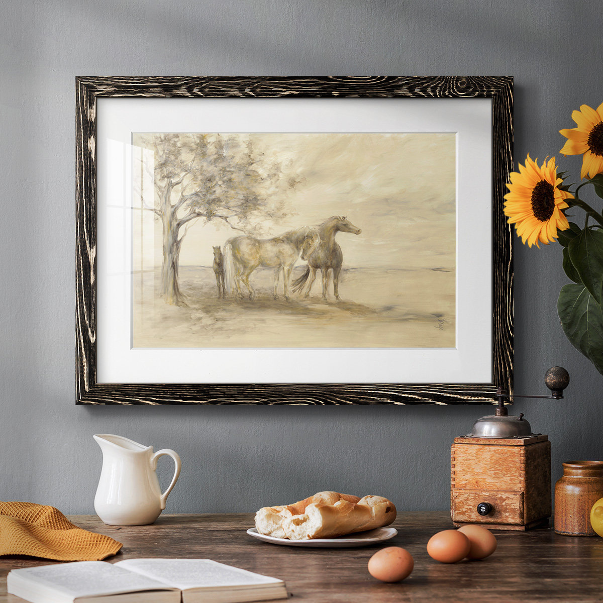 Union Rustic FAMILY TREE - Single Picture Frame Print on Canvas | Wayfair