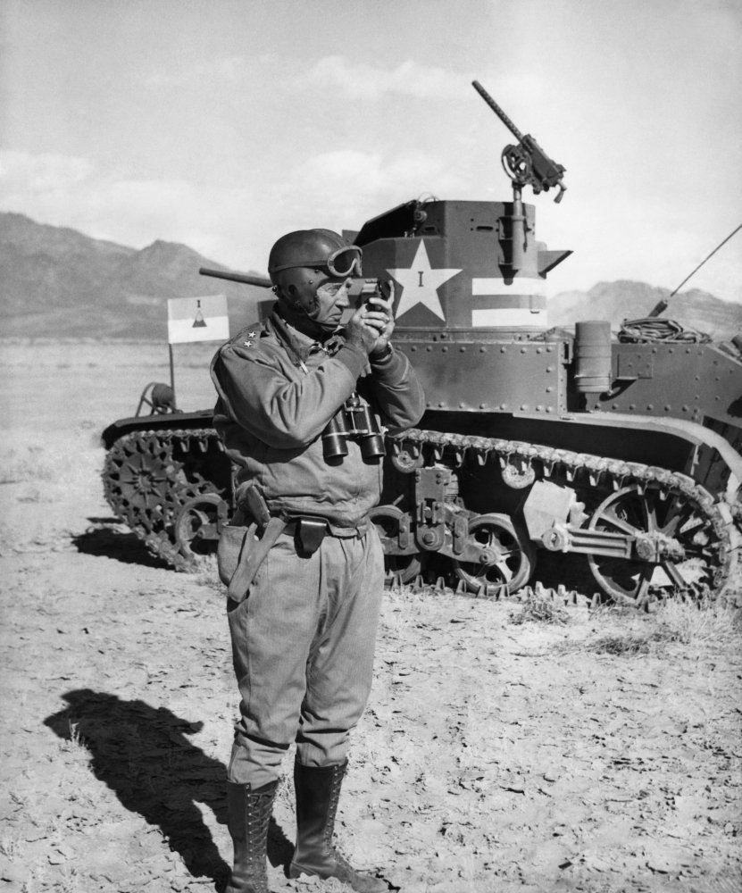 Latitude Run® General George S. Patton Jr. (1885-1945) History (24 X 36 ...