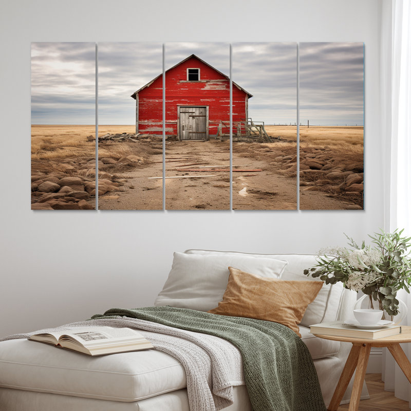Gracie Oaks Canada Rural Charm I On Canvas 5 Pieces Print | Wayfair