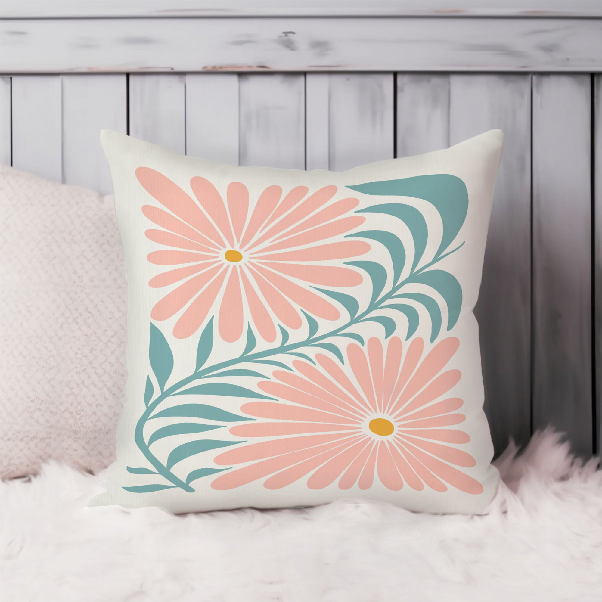 Ethan Taylor Floral Deux Fleurs Flowers Modern | Wayfair