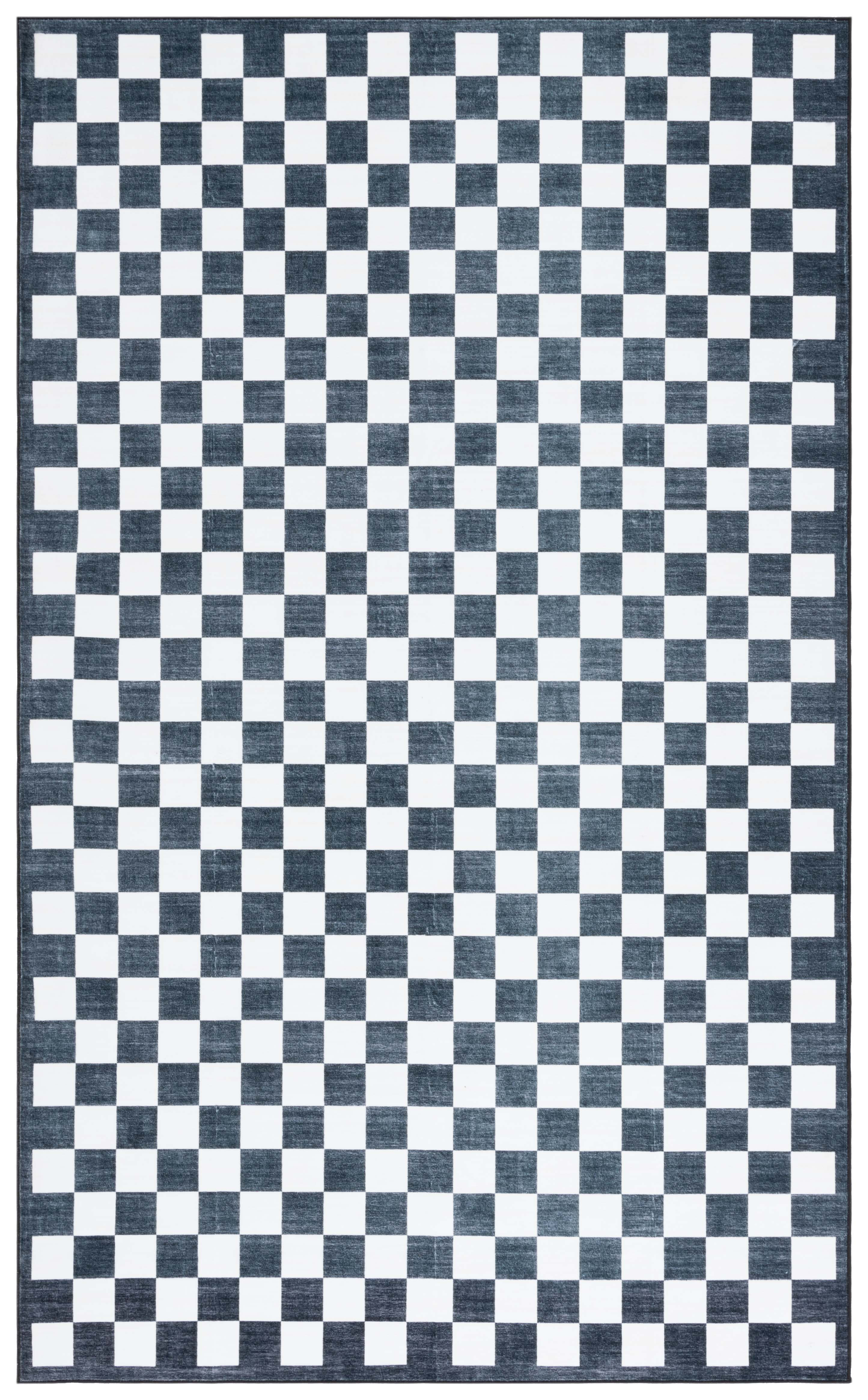 Wrought Studio™ Josalina Clara Performance Machine Washable Checkered ...