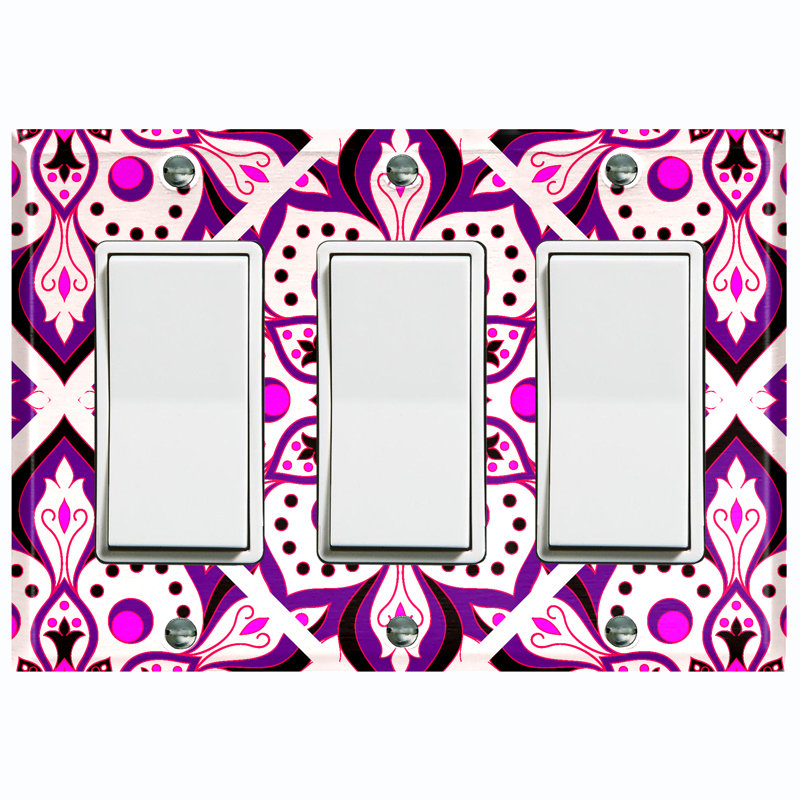 WorldAcc 3-Gang Rocker Wall Plate | Wayfair