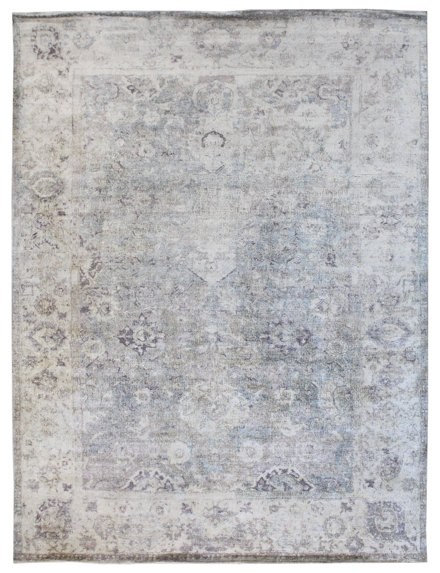 Landry & Arcari Rugs and Carpeting One-of-a-Kind Agra Handwoven New Age ...
