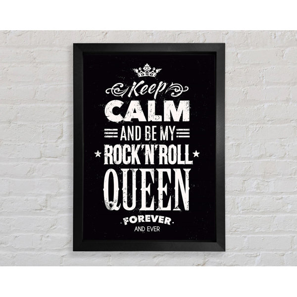 Happy Larry Rock And Roll Queen Framed Print | Wayfair.co.uk