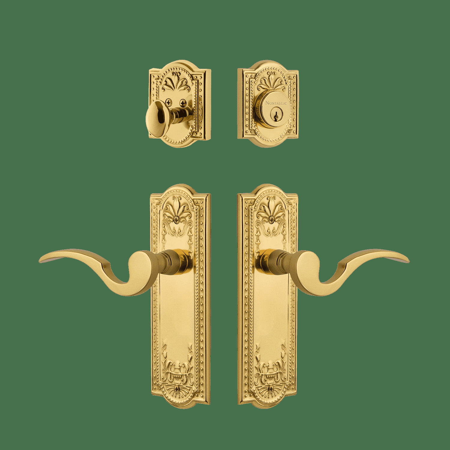 Nostalgic Warehouse Meadows Entry Set with Manor Lever | Wayfair