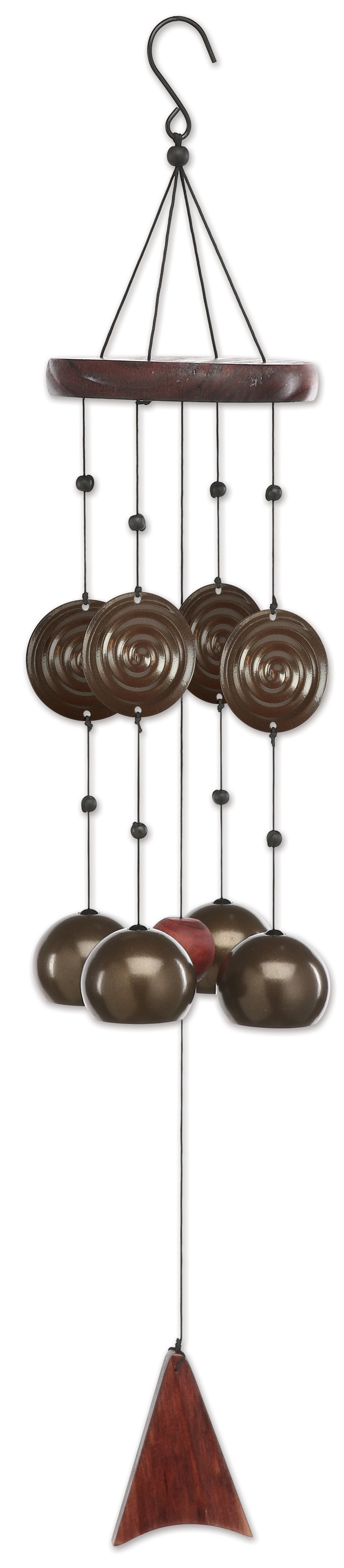 Dakota Fields Tahmina Swirl Wind Chime - Wayfair Canada