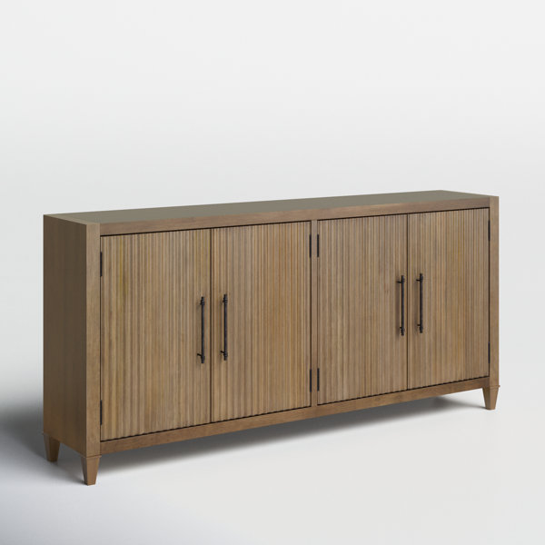 Joss & Main Feria Ailer Solid Wood TV Stand for TVs up to 78" & Reviews ...