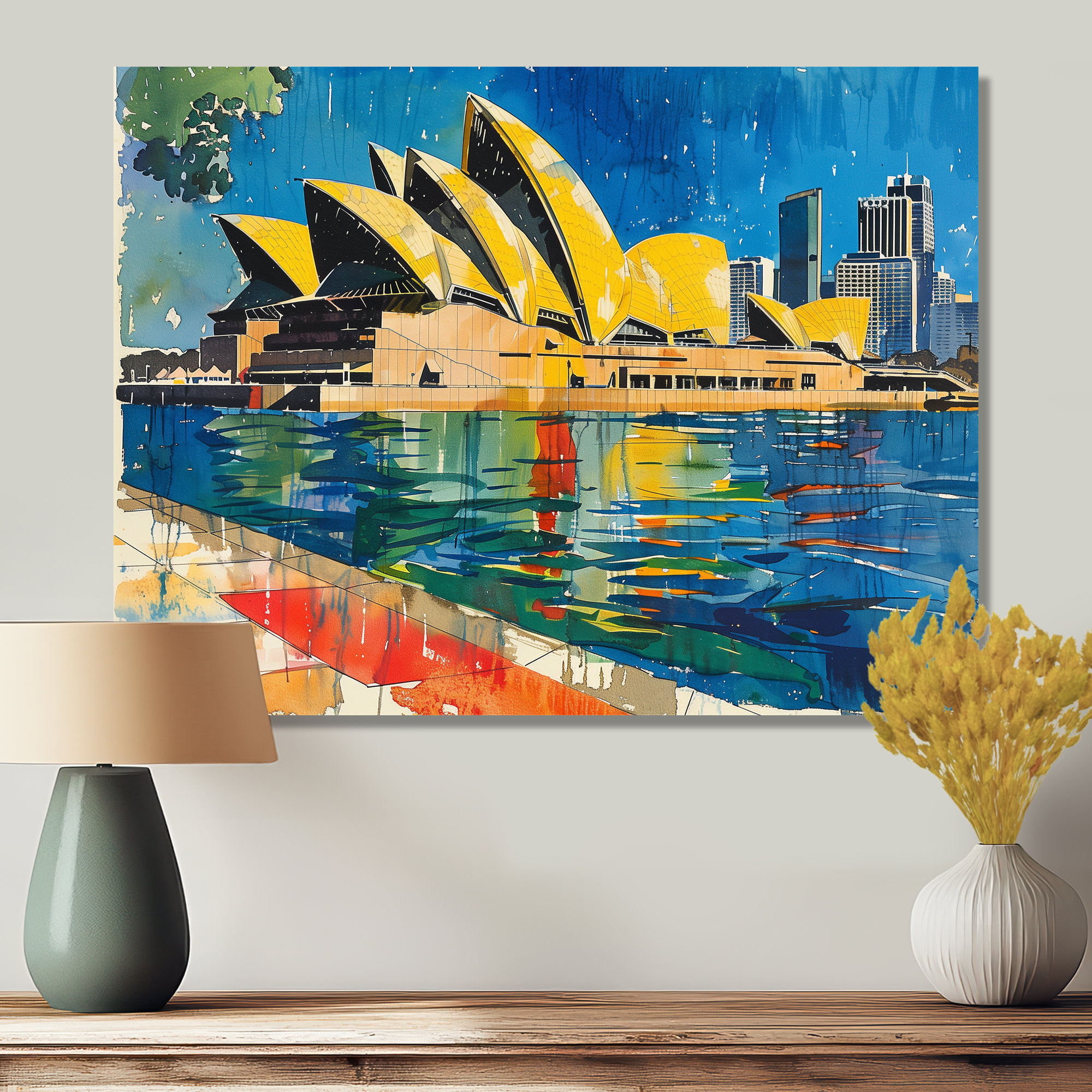 Design Art Pop Art Australia Sydney Opera House Landmark II - Australia ...