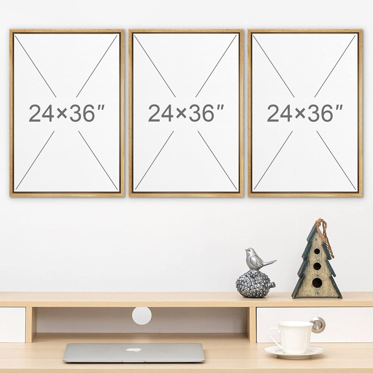 SIGNLEADER Geometric Subtle Abstract Modern Minimalist Neutral Home ...