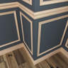 Ornamental Mouldings Hardwood Embossed Bead Colonial Trim Panel ...