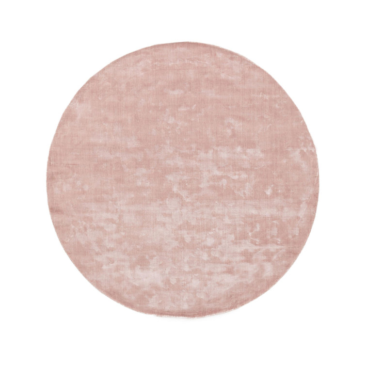 Benuta Round Solid Colour Hand Hooked Hand Loomed Area Rug | Wayfair.co.uk