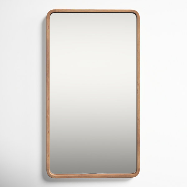 Joss & Main Sherman Wood Rectangle Wall Mirror & Reviews | Wayfair