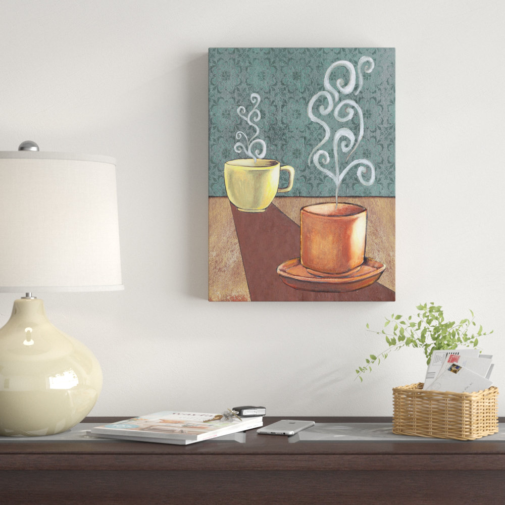 East Urban Home 'Good Morning Mugs II' Acrylic Painting Print on ...