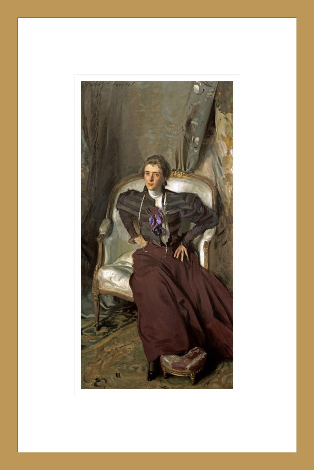 1000Museums Portrait of Miss Alice Brisbane Thursby By John Singer ...