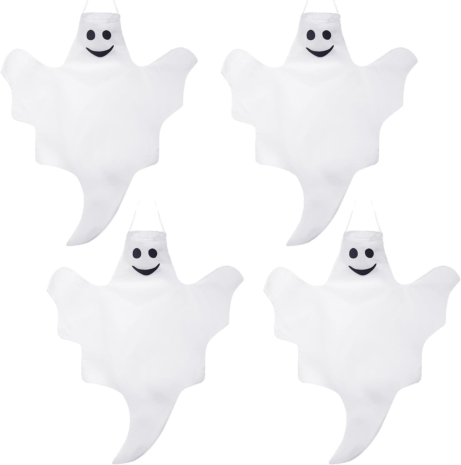The Holiday Aisle® 4 Pcs 32 Inch Outdoor Halloween Ghost Decorations ...