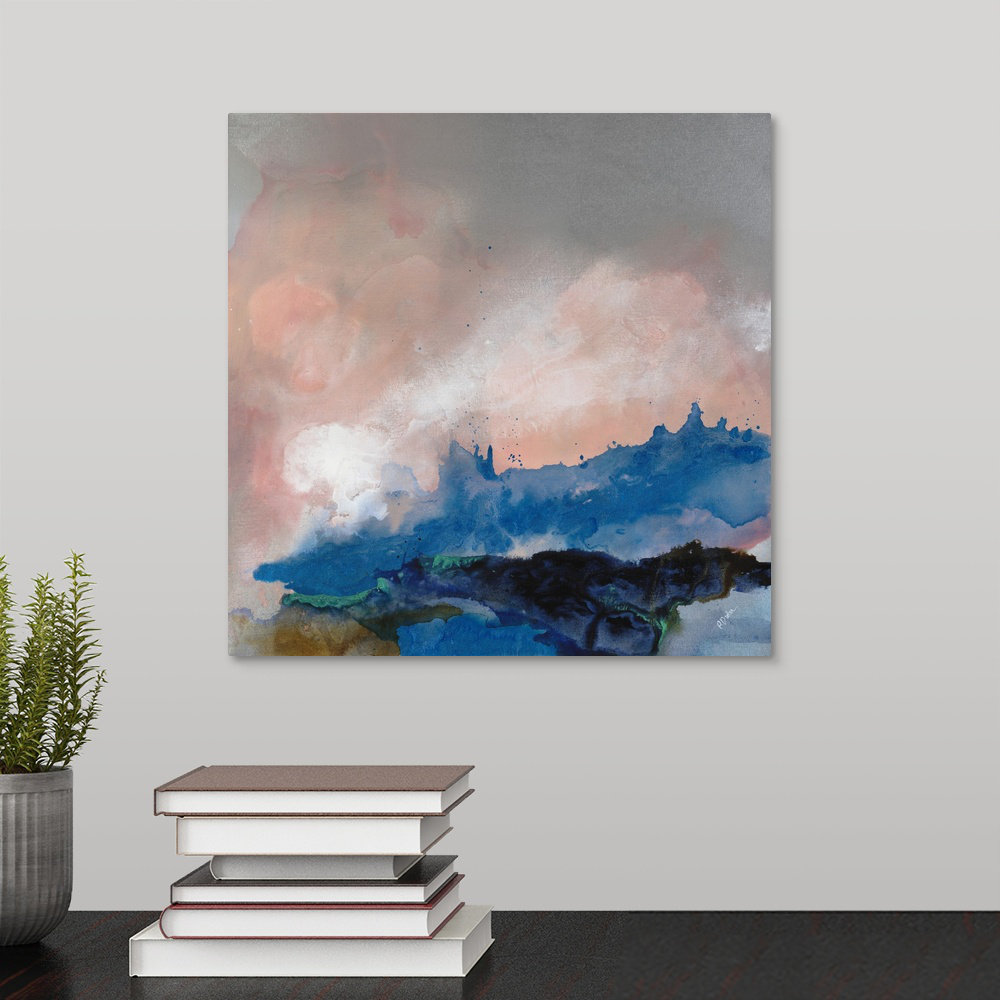 Orren Ellis 'Blue Etude II' Painting on Canvas | Wayfair