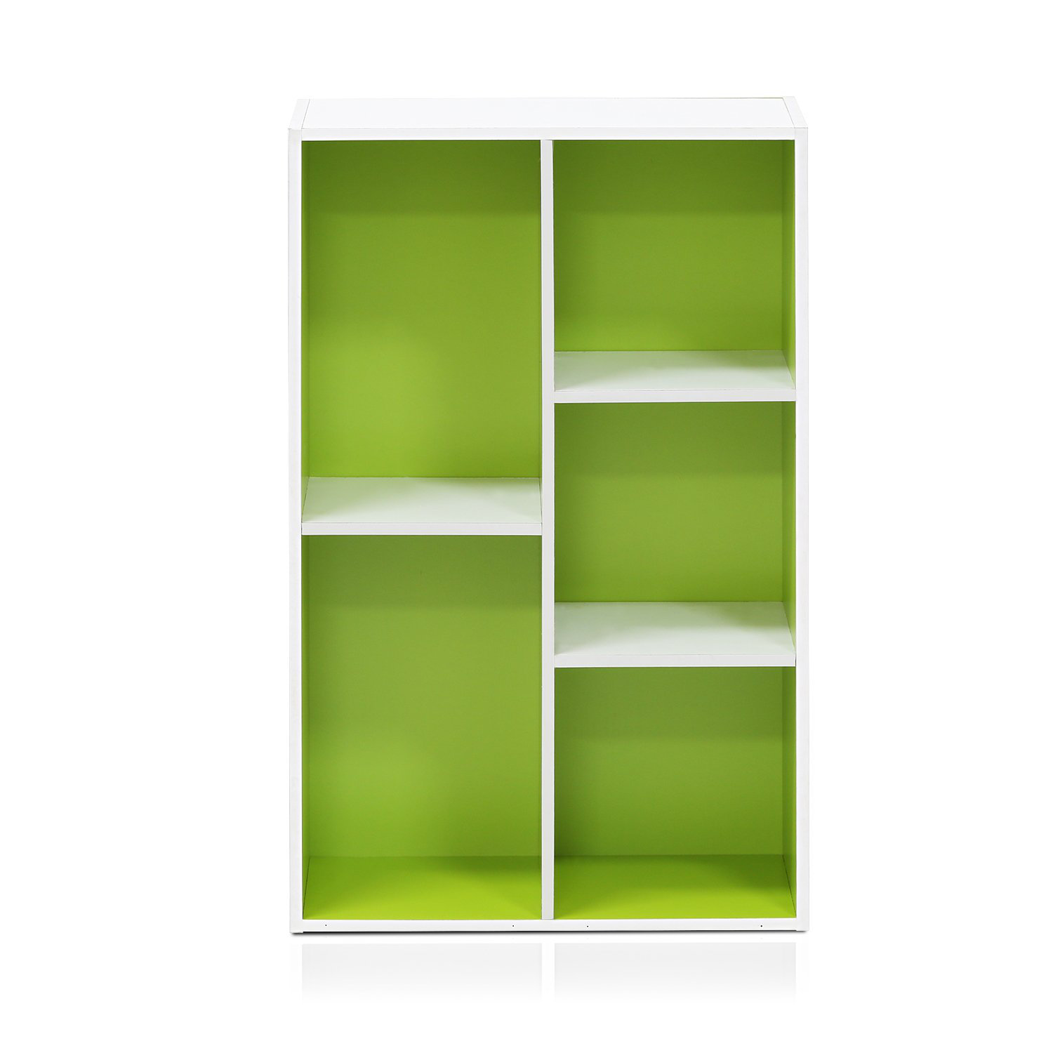 Latitude Run® 5-Grid Wooden Bookshelf Multi purpose Bookshelf for Home ...
