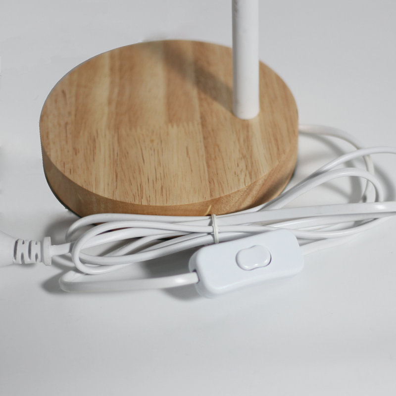 Ebern Designs Zishe Solid Wood Desk Lamp | Wayfair