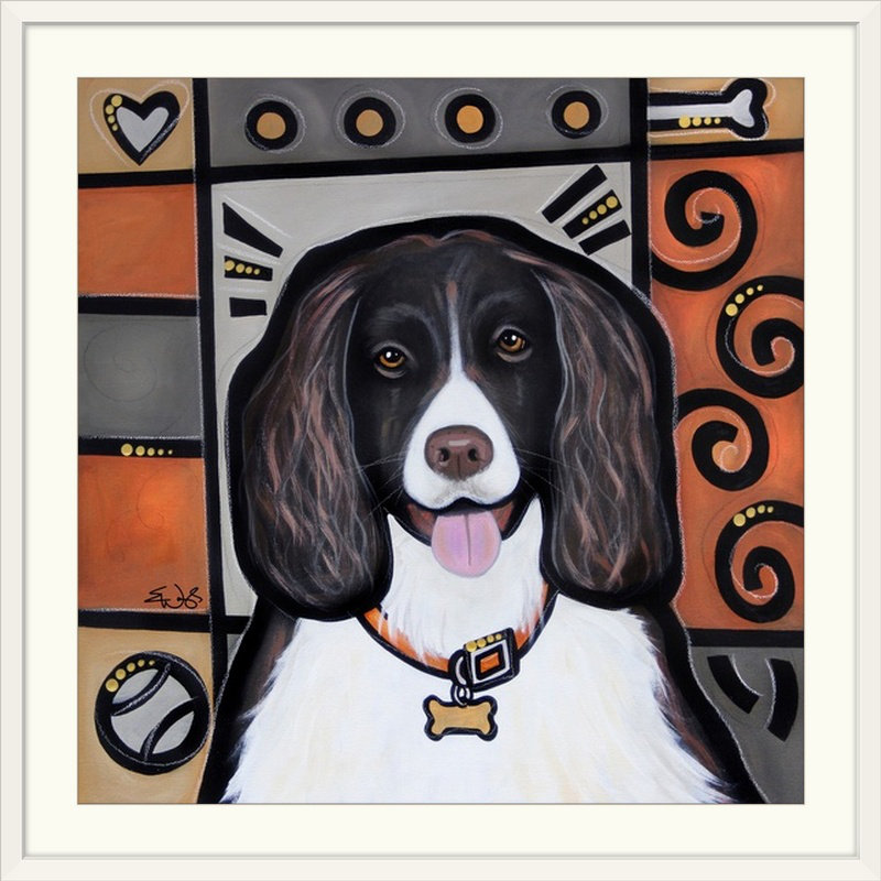 Harriet Bee Dunadry English Springer Spaniel Pop Art by Eric Waugh ...