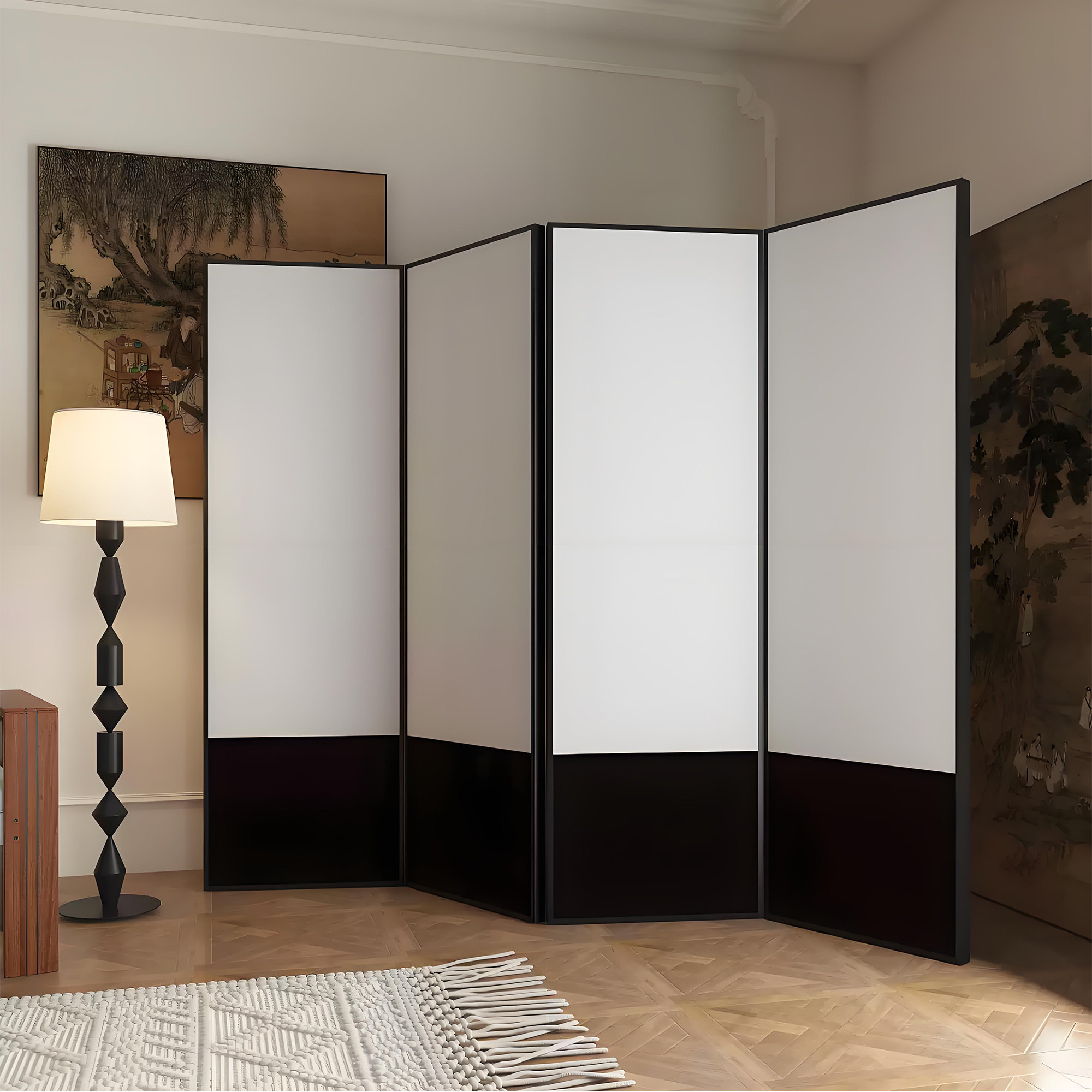 Ebern Designs Minimalist Solid Screen | Wayfair