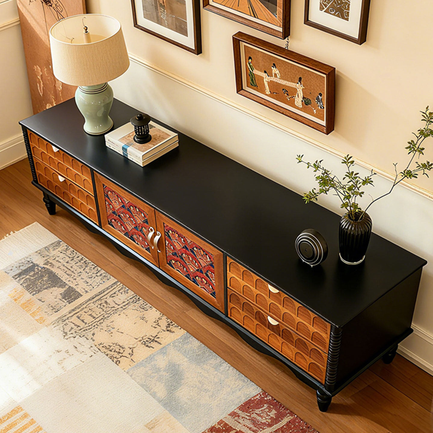 Hokku Designs Modern Creative TV Stand | Wayfair