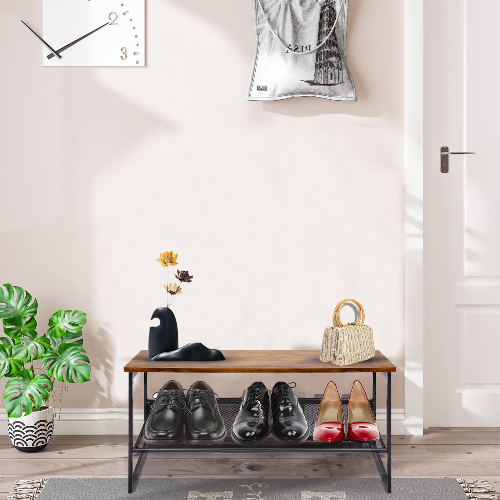 17 Stories 2-5Tiers Shoe Storage Freestanding High Heels Organizer ...