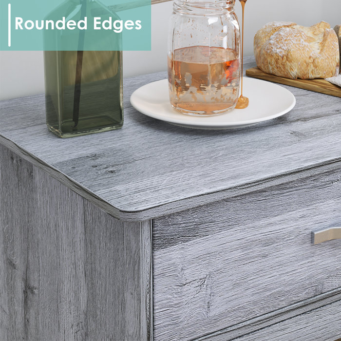 Wade Logan® Atanaska 47.2''W 2 Drawer Sideboard Buffet with Cabinets ...