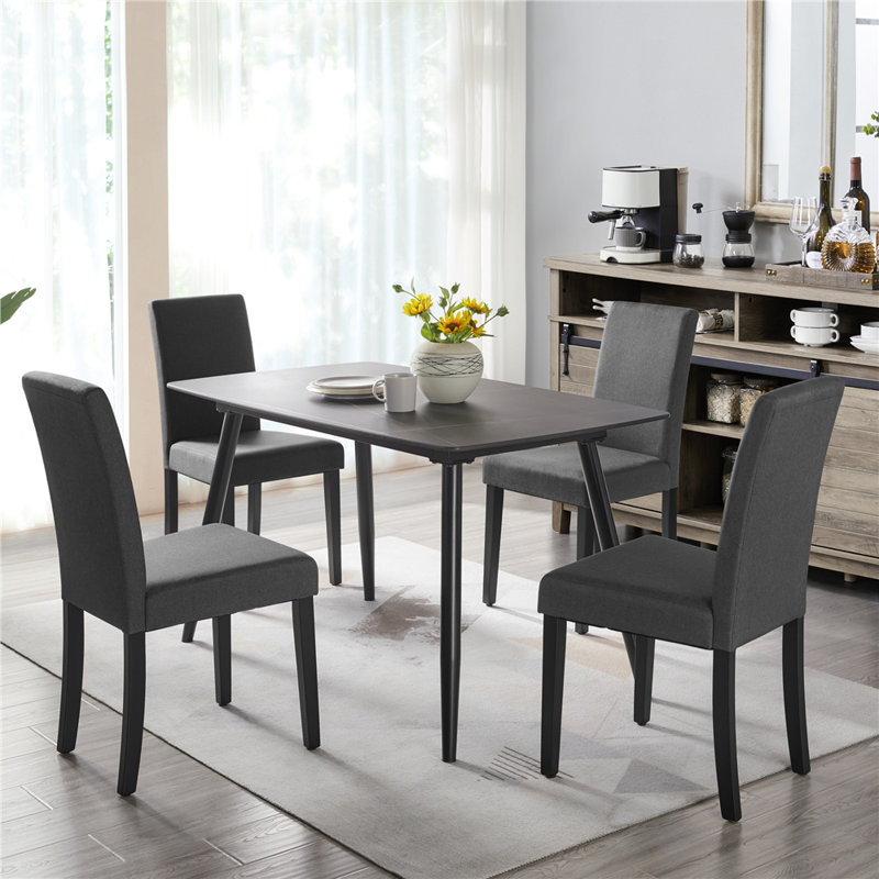 Red Barrel Studio® Upholstered Parson Dining Chairs & Reviews | Wayfair
