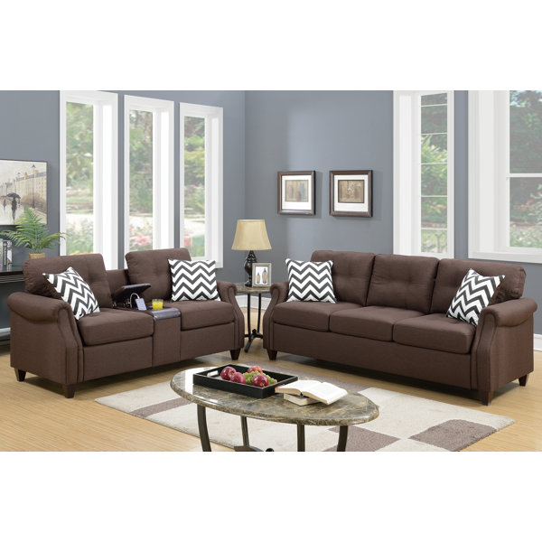 Brown Living Room Sets You'll Love | Wayfair