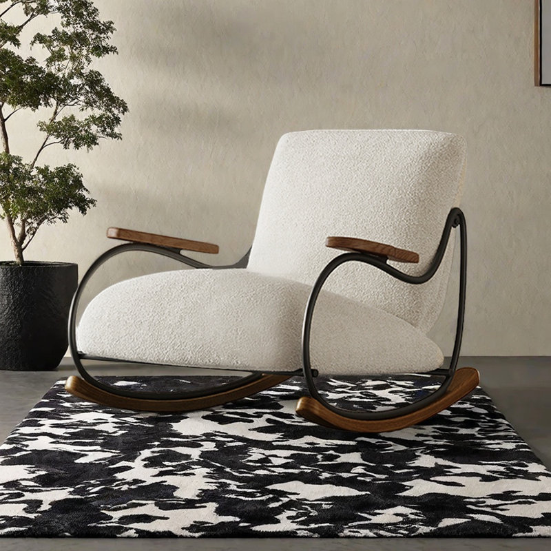 Elegant Home Furnishings.s Sledge Type Ergonomic Single Leisure Rocking ...