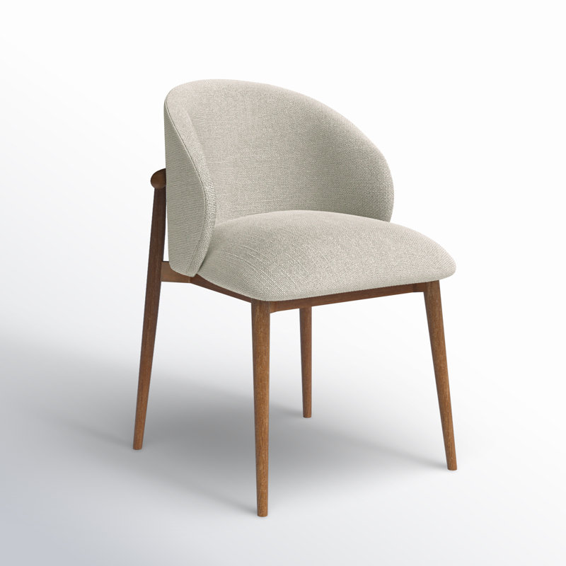 AllModern Luxton Linen Dining Chair | Wayfair