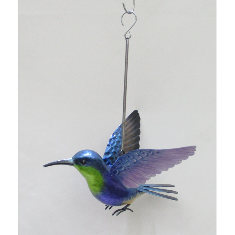 Bungalow Rose Hanging Hummingbird Decoration | Wayfair