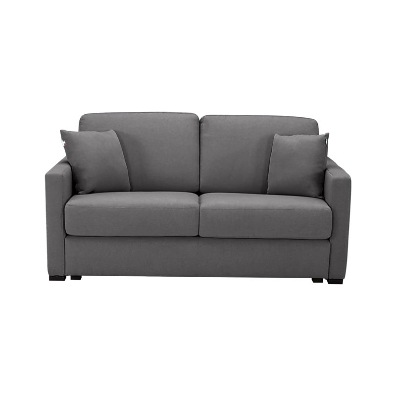 Hokku Designs Vernall 64" Italian Top Grain Leather Loveseat | Wayfair