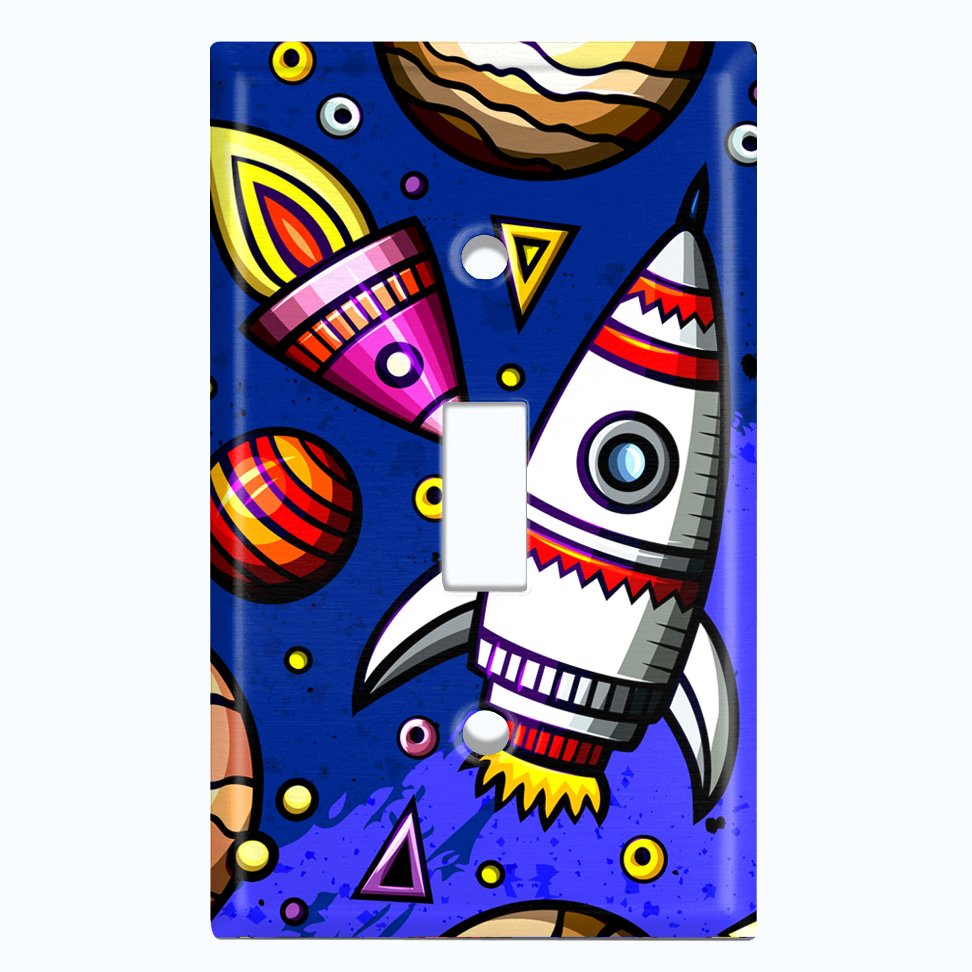 WorldAcc 1-Gang Toggle Light Switch Wall Plate | Wayfair