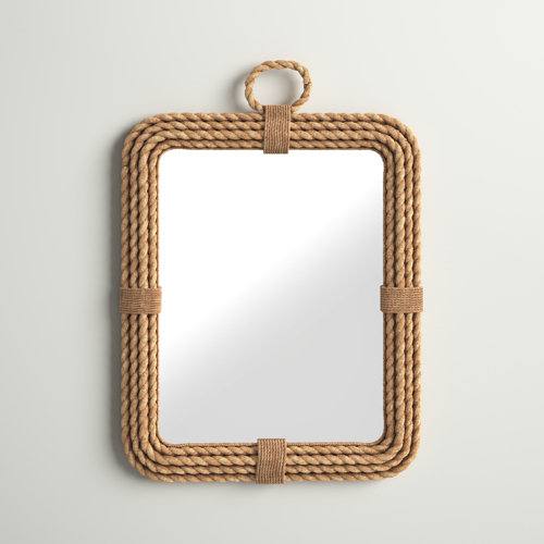 Sand & Stable Bristol Rope Rectangle Wall Mirror & Reviews | Wayfair