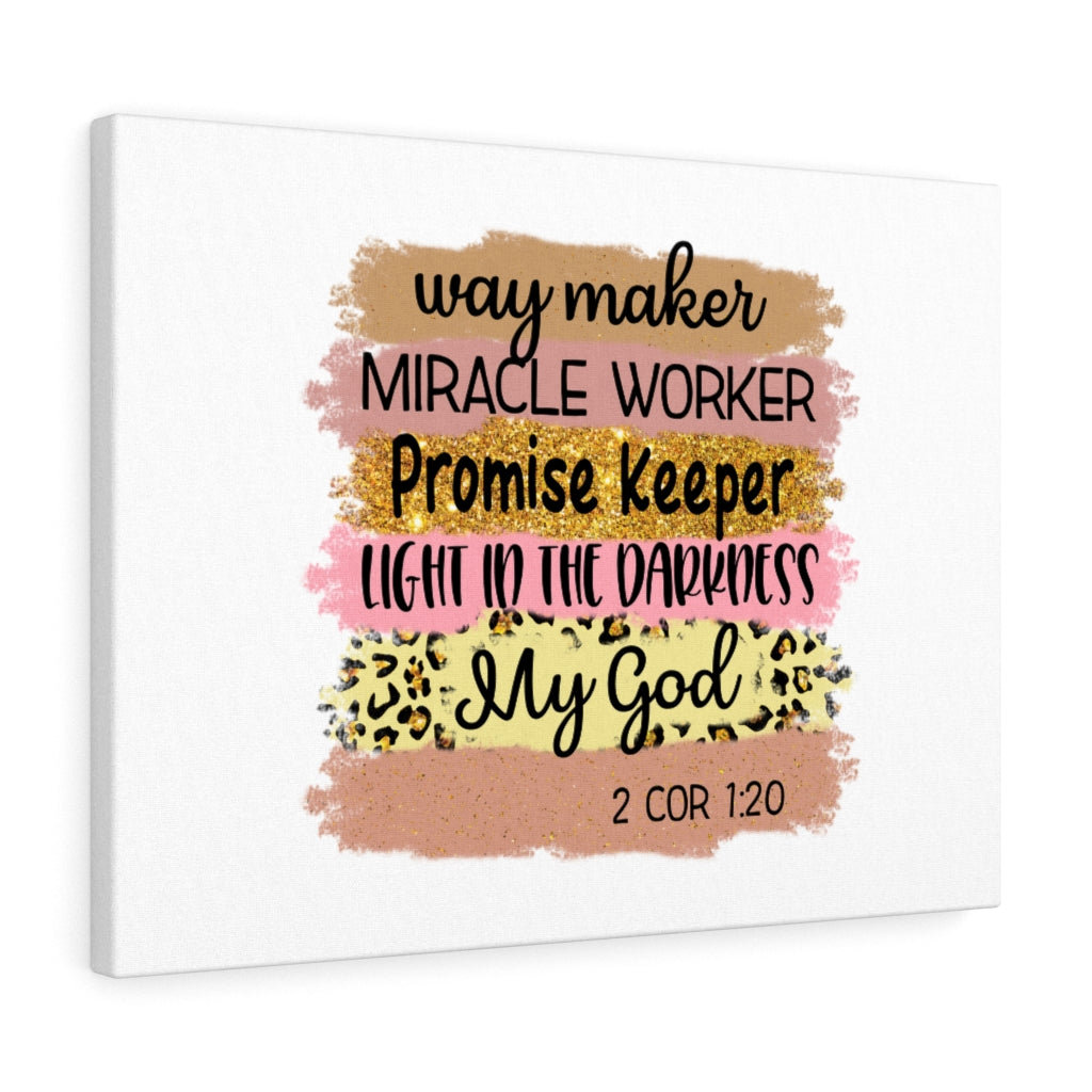 Trinx Promise Keeper Christian Wall Art Bible Verse Print Ready To Hang ...